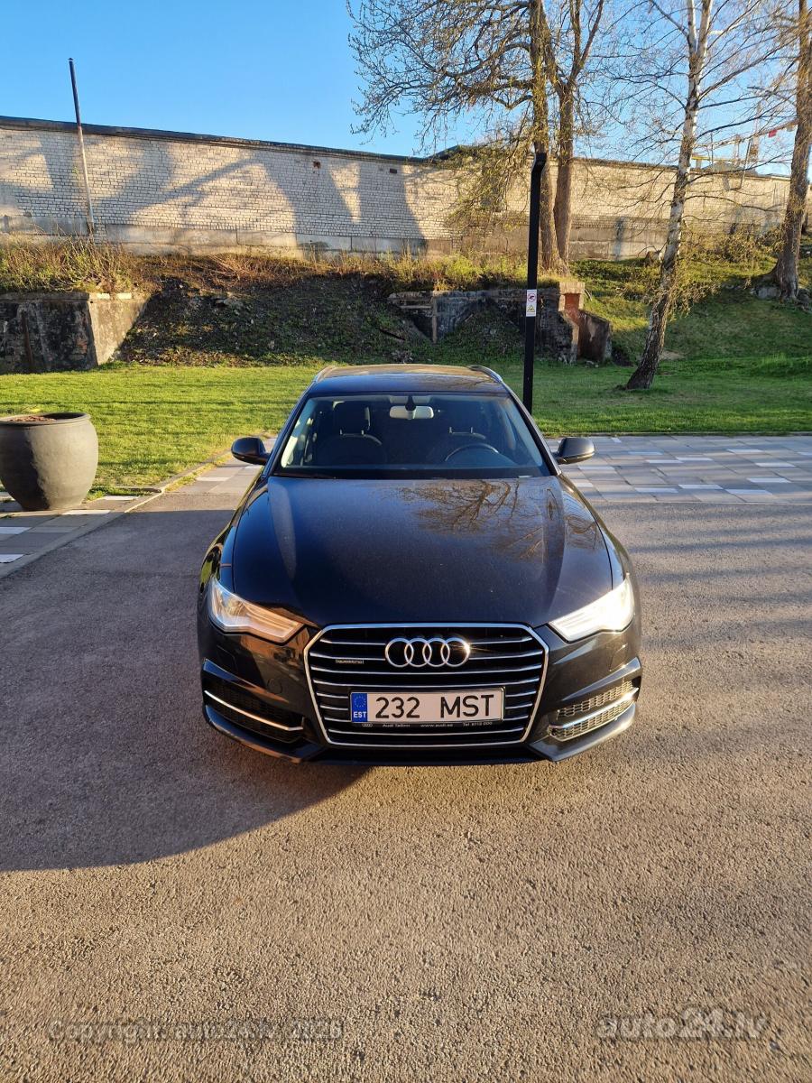 Black Audi A6 2016 in Tallinn, with an engine capacity of 2.00 L and mileage of 146 thousand km for 18900 €, photo 4 on AUTOMOTO.COM.LV