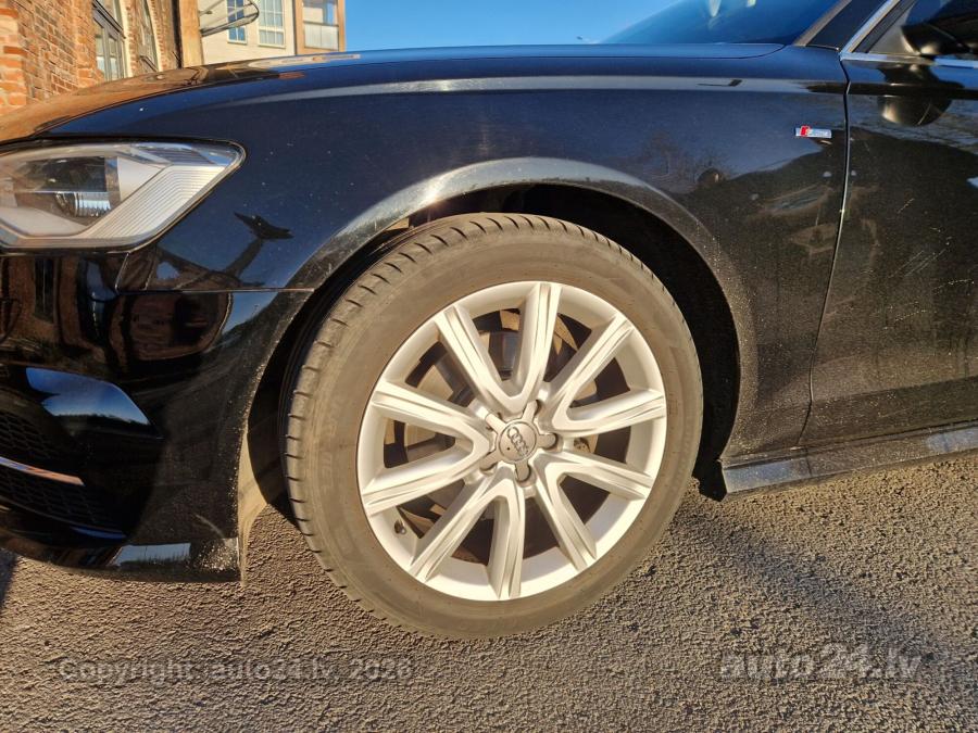 Black Audi A6 2016 in Tallinn, with an engine capacity of 2.00 L and mileage of 146 thousand km for 18900 €, photo 8 on AUTOMOTO.COM.LV