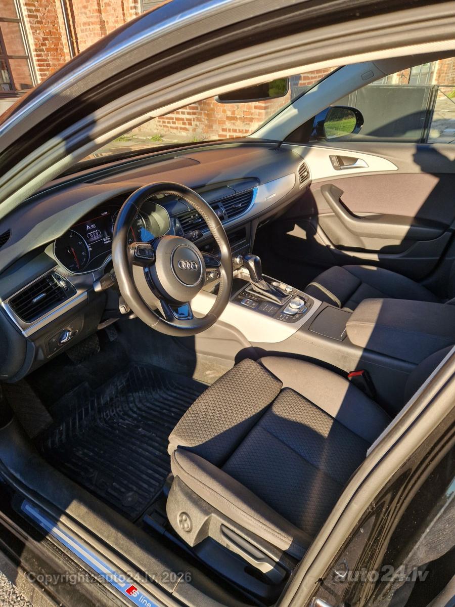 Black Audi A6 2016 in Tallinn, with an engine capacity of 2.00 L and mileage of 146 thousand km for 18900 €, photo 9 on AUTOMOTO.COM.LV