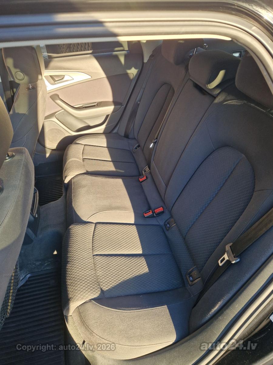 Black Audi A6 2016 in Tallinn, with an engine capacity of 2.00 L and mileage of 146 thousand km for 18900 €, photo 14 on AUTOMOTO.COM.LV
