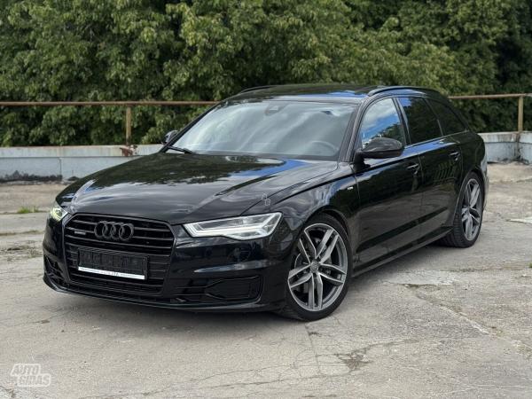 Black Audi A6 2016 in Vilnius, with an engine capacity of 3.00 L and mileage of 227 thousand km for 13900 €, photo 1 on AUTOMOTO.COM.LV