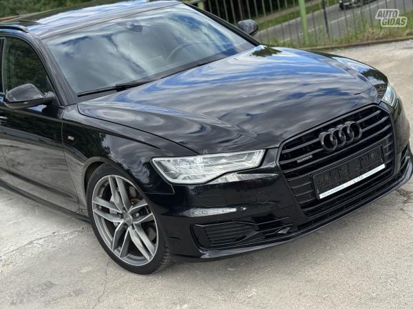 Black Audi A6 2016 in Vilnius, with an engine capacity of 3.00 L and mileage of 227 thousand km for 13900 €, photo 8 on AUTOMOTO.COM.LV