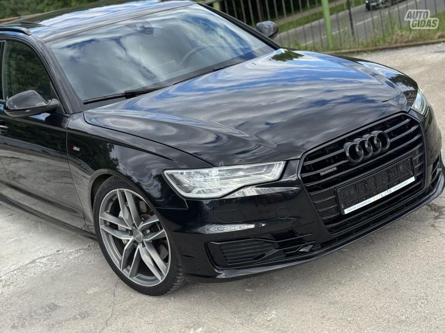 Black Audi A6 2016 in Vilnius, with an engine capacity of 3.00 L and mileage of 227 thousand km for 13900 €, photo 9 on AUTOMOTO.COM.LV