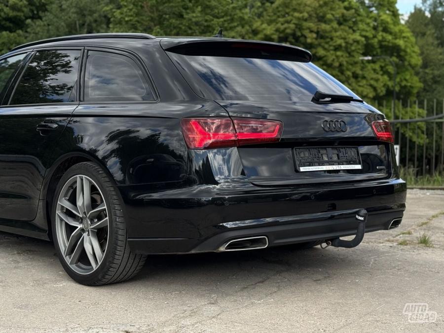 Black Audi A6 2016 in Vilnius, with an engine capacity of 3.00 L and mileage of 227 thousand km for 13900 €, photo 11 on AUTOMOTO.COM.LV