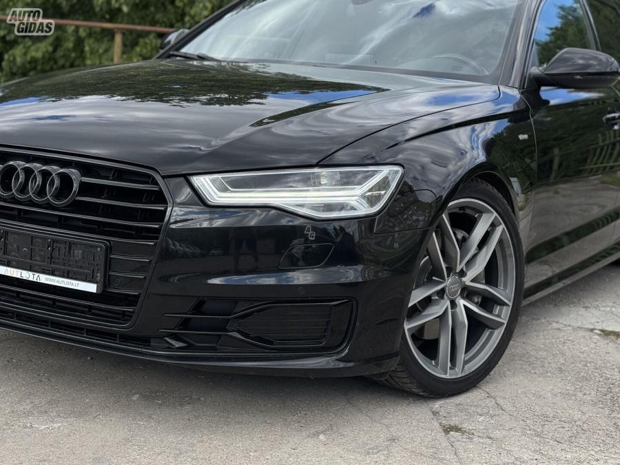 Black Audi A6 2016 in Vilnius, with an engine capacity of 3.00 L and mileage of 227 thousand km for 13900 €, photo 14 on AUTOMOTO.COM.LV