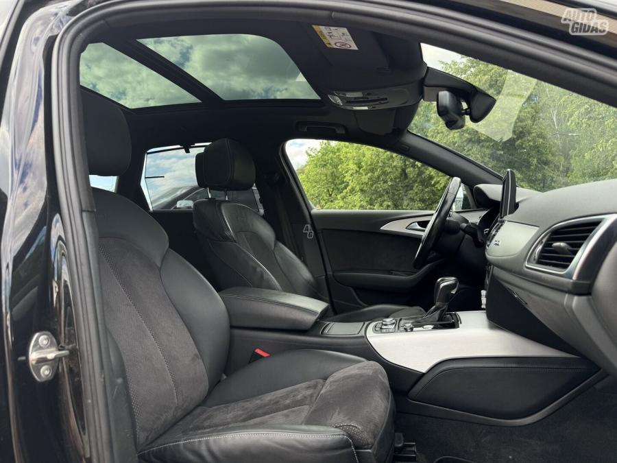 Black Audi A6 2016 in Vilnius, with an engine capacity of 3.00 L and mileage of 227 thousand km for 13900 €, photo 19 on AUTOMOTO.COM.LV