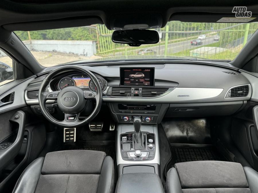 Black Audi A6 2016 in Vilnius, with an engine capacity of 3.00 L and mileage of 227 thousand km for 13900 €, photo 20 on AUTOMOTO.COM.LV