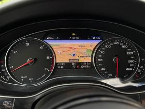 Black Audi A6 2016 in Vilnius, with an engine capacity of 3.00 L and mileage of 227 thousand km for 13900 €, photo 23 on AUTOMOTO.COM.LV