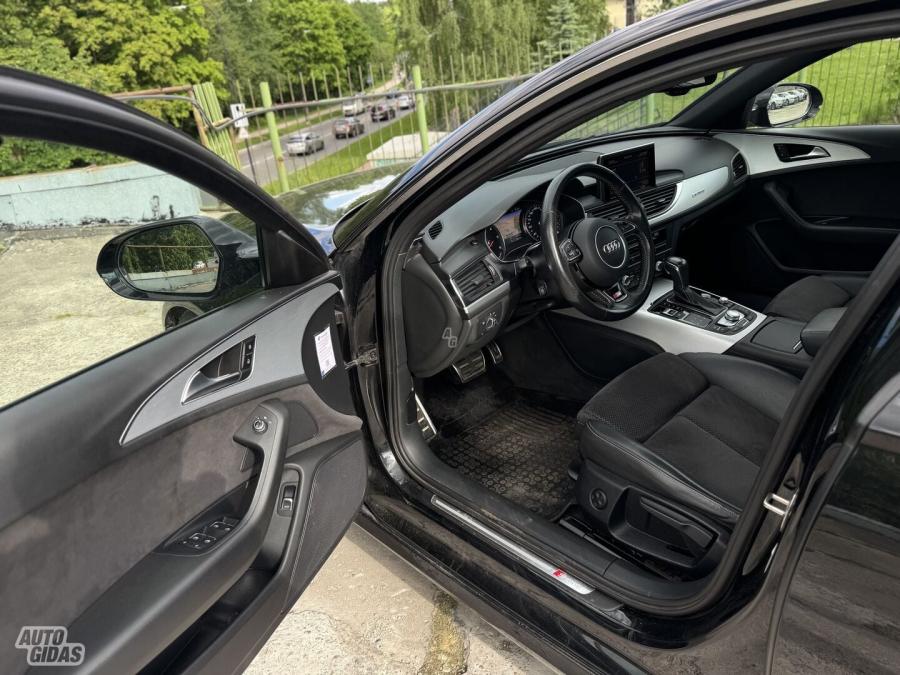 Black Audi A6 2016 in Vilnius, with an engine capacity of 3.00 L and mileage of 227 thousand km for 13900 €, photo 24 on AUTOMOTO.COM.LV
