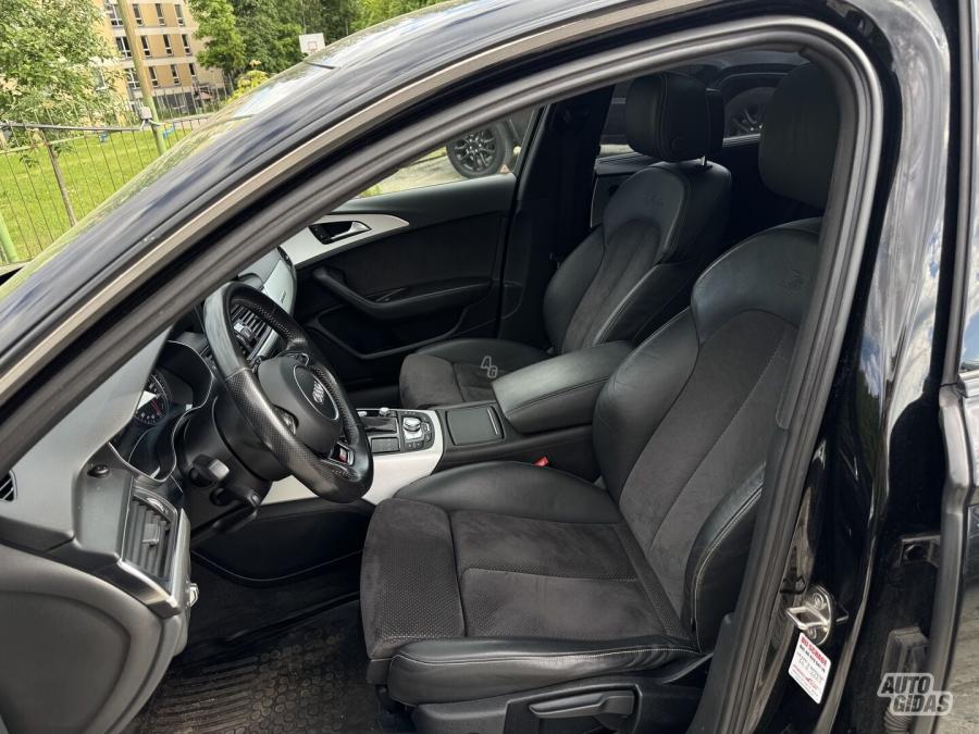 Black Audi A6 2016 in Vilnius, with an engine capacity of 3.00 L and mileage of 227 thousand km for 13900 €, photo 25 on AUTOMOTO.COM.LV