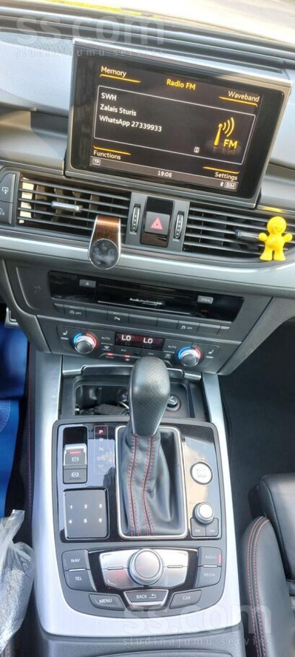 Melns Audi A6 2016 Rīga, ar dzinēja tilpumu 3.00 L un nobraukumu 365 tūkst. km par 16500 €, foto 5 vietnē AUTOMOTO.COM.LV
