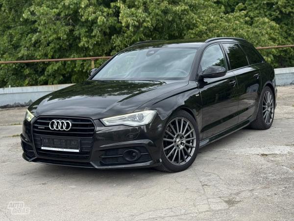 Melns Audi A6 2016 Viļņa, ar dzinēja tilpumu 3.00 L un nobraukumu 311 tūkst. km par 13900 €, foto 1 vietnē AUTOMOTO.COM.LV