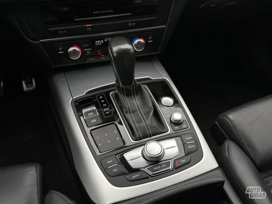 Black Audi A6 2016 in Vilnius, with an engine capacity of 3.00 L and mileage of 311 thousand km for 13900 €, photo 8 on AUTOMOTO.COM.LV