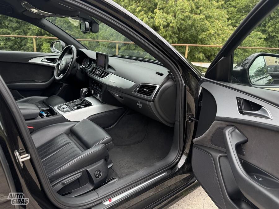 Black Audi A6 2016 in Vilnius, with an engine capacity of 3.00 L and mileage of 311 thousand km for 13900 €, photo 10 on AUTOMOTO.COM.LV