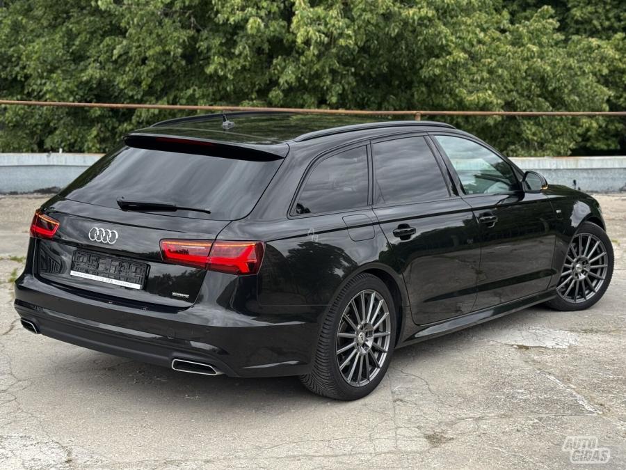 Black Audi A6 2016 in Vilnius, with an engine capacity of 3.00 L and mileage of 311 thousand km for 13900 €, photo 17 on AUTOMOTO.COM.LV