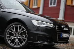 Black Audi A6 2016 in Jelgava, with an engine capacity of 2.00 L and mileage of 255 thousand km for 12000 €, photo 3 on AUTOMOTO.COM.LV