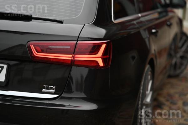 Black Audi A6 2016 in Jelgava, with an engine capacity of 2.00 L and mileage of 255 thousand km for 12000 €, photo 9 on AUTOMOTO.COM.LV