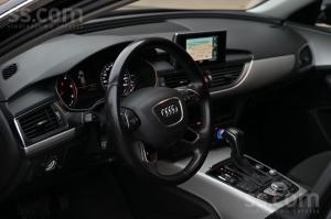 Black Audi A6 2016 in Jelgava, with an engine capacity of 2.00 L and mileage of 255 thousand km for 12000 €, photo 14 on AUTOMOTO.COM.LV