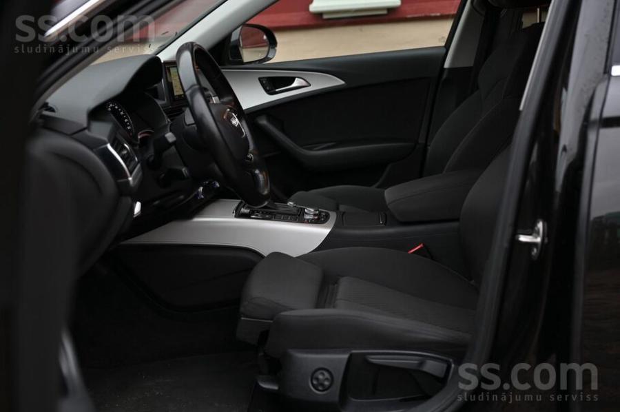 Black Audi A6 2016 in Jelgava, with an engine capacity of 2.00 L and mileage of 255 thousand km for 12000 €, photo 17 on AUTOMOTO.COM.LV