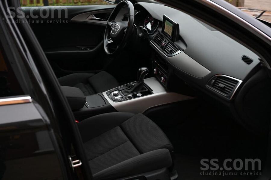 Black Audi A6 2016 in Jelgava, with an engine capacity of 2.00 L and mileage of 255 thousand km for 12000 €, photo 21 on AUTOMOTO.COM.LV