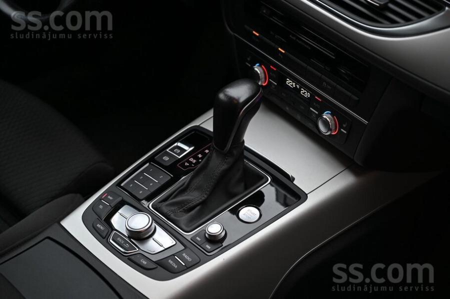 Black Audi A6 2016 in Jelgava, with an engine capacity of 2.00 L and mileage of 255 thousand km for 12000 €, photo 23 on AUTOMOTO.COM.LV