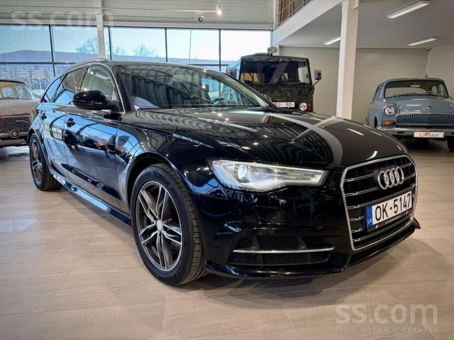Melns Audi A6 2016 Dobele, ar dzinēja tilpumu 3.00 L un nobraukumu 310 tūkst. km par 10950 €, foto 1 vietnē AUTOMOTO.COM.LV