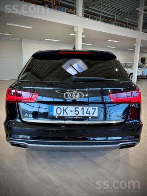 Melns Audi A6 2016 Dobele, ar dzinēja tilpumu 3.00 L un nobraukumu 310 tūkst. km par 10950 €, foto 5 vietnē AUTOMOTO.COM.LV