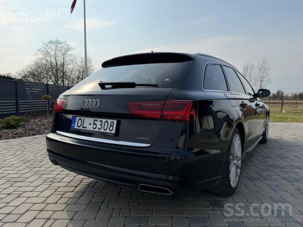 Black Audi A6 2016 in Ogre, with an engine capacity of 3.00 L and mileage of 276 thousand km for 12990 €, photo 4 on AUTOMOTO.COM.LV