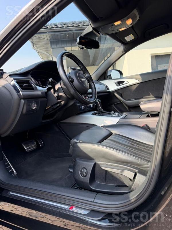 Black Audi A6 2016 in Ogre, with an engine capacity of 3.00 L and mileage of 276 thousand km for 12990 €, photo 8 on AUTOMOTO.COM.LV