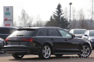 Black Audi A6 2016 in Tukums, with an engine capacity of 1.80 L and mileage of 214 thousand km for 14990 €, photo 3 on AUTOMOTO.COM.LV