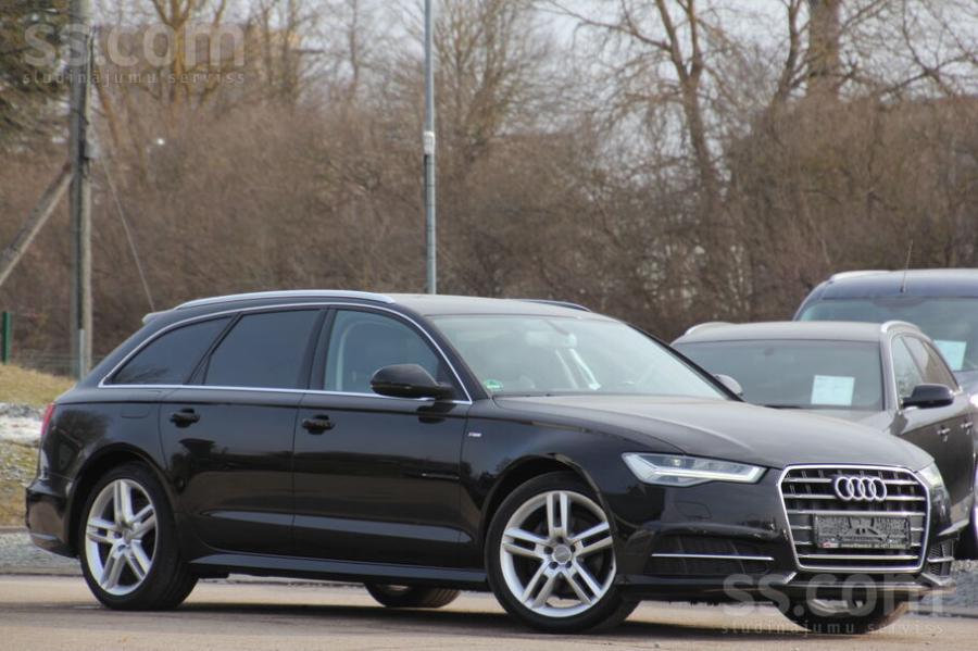 Black Audi A6 2016 in Tukums, with an engine capacity of 1.80 L and mileage of 214 thousand km for 14990 €, photo 4 on AUTOMOTO.COM.LV