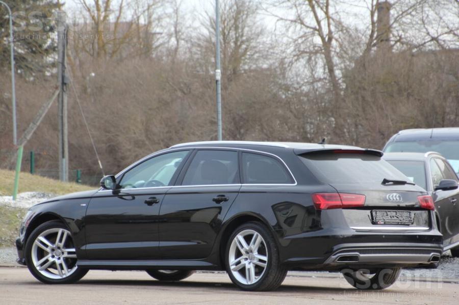 Black Audi A6 2016 in Tukums, with an engine capacity of 1.80 L and mileage of 214 thousand km for 14990 €, photo 5 on AUTOMOTO.COM.LV