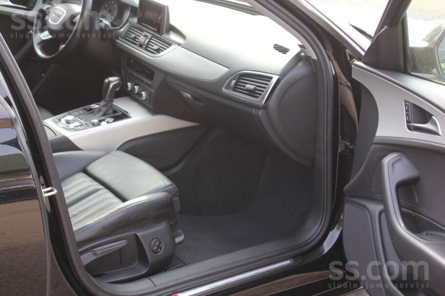 Black Audi A6 2016 in Tukums, with an engine capacity of 1.80 L and mileage of 214 thousand km for 14990 €, photo 15 on AUTOMOTO.COM.LV