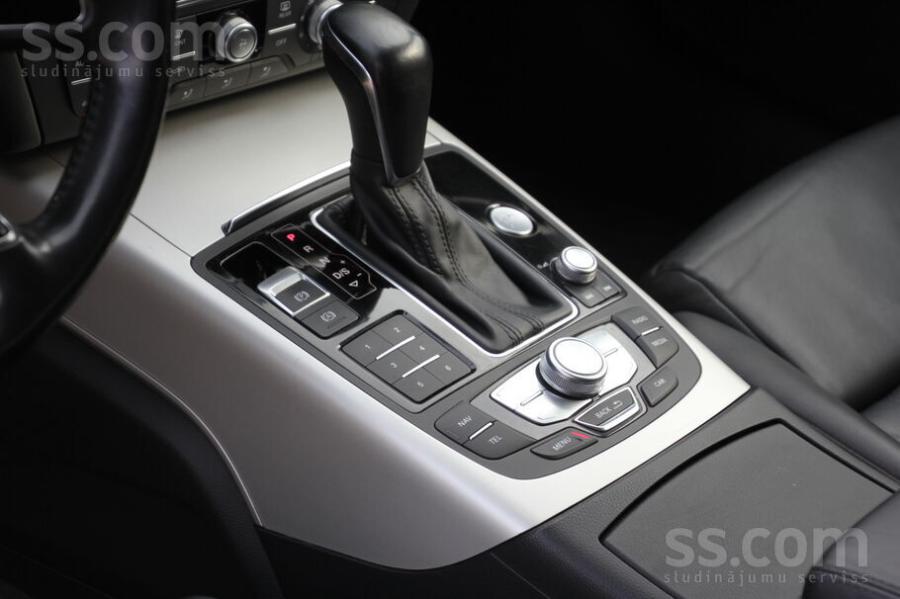 Black Audi A6 2016 in Tukums, with an engine capacity of 1.80 L and mileage of 214 thousand km for 14990 €, photo 17 on AUTOMOTO.COM.LV