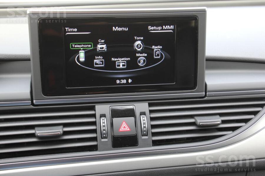 Black Audi A6 2016 in Tukums, with an engine capacity of 1.80 L and mileage of 214 thousand km for 14990 €, photo 18 on AUTOMOTO.COM.LV