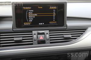 Black Audi A6 2016 in Tukums, with an engine capacity of 1.80 L and mileage of 214 thousand km for 14990 €, photo 23 on AUTOMOTO.COM.LV