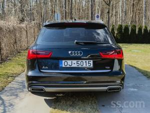 Black Audi A6 2016 in Riga, with an engine capacity of 3.00 L and mileage of 310 thousand km for 9895 €, photo 3 on AUTOMOTO.COM.LV