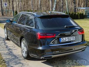 Black Audi A6 2016 in Riga, with an engine capacity of 3.00 L and mileage of 310 thousand km for 9895 €, photo 4 on AUTOMOTO.COM.LV