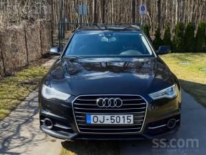 Black Audi A6 2016 in Riga, with an engine capacity of 3.00 L and mileage of 310 thousand km for 9895 €, photo 7 on AUTOMOTO.COM.LV