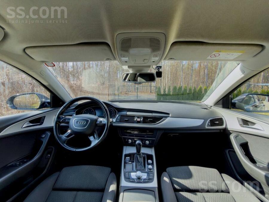 Black Audi A6 2016 in Riga, with an engine capacity of 3.00 L and mileage of 310 thousand km for 9895 €, photo 12 on AUTOMOTO.COM.LV