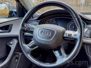 Black Audi A6 2016 in Riga, with an engine capacity of 3.00 L and mileage of 310 thousand km for 9895 €, photo 14 on AUTOMOTO.COM.LV