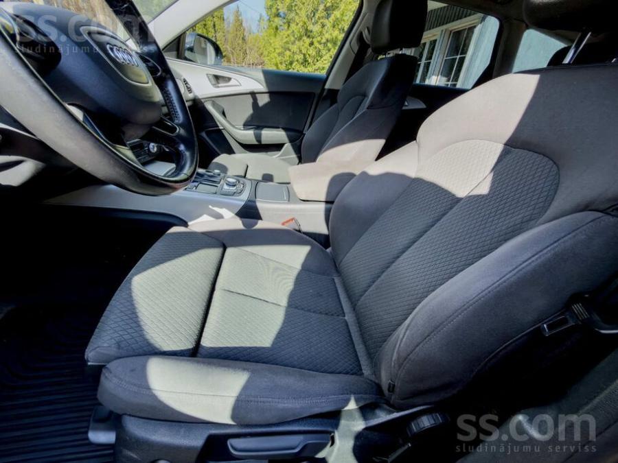 Black Audi A6 2016 in Riga, with an engine capacity of 3.00 L and mileage of 310 thousand km for 9895 €, photo 22 on AUTOMOTO.COM.LV