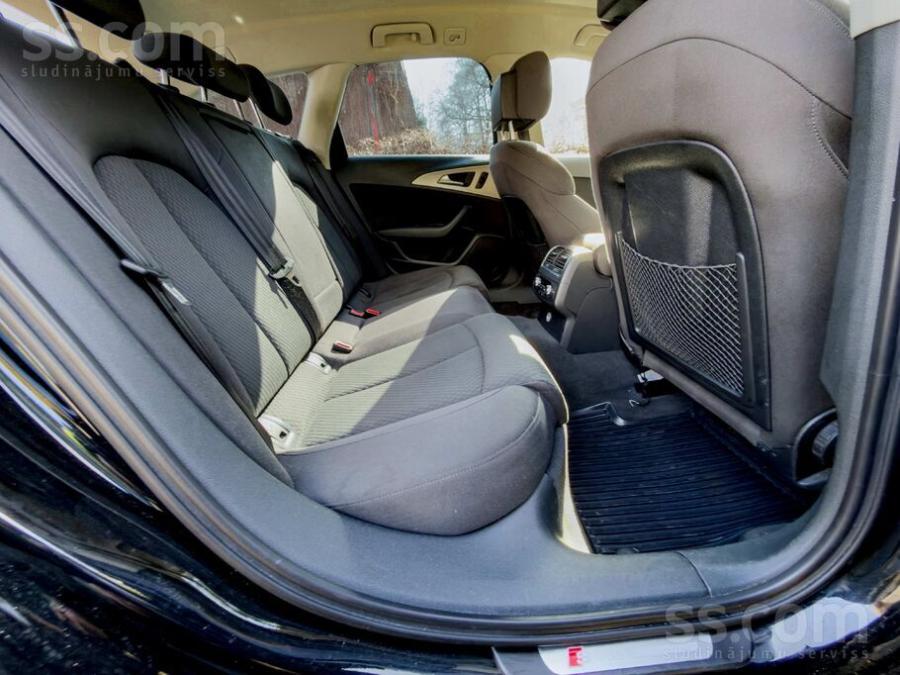 Black Audi A6 2016 in Riga, with an engine capacity of 3.00 L and mileage of 310 thousand km for 9895 €, photo 25 on AUTOMOTO.COM.LV