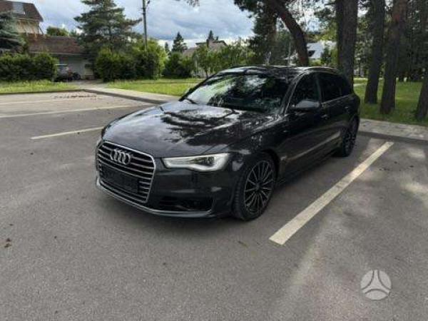 Black Audi A6 2016 in Kaunas, with an engine capacity of 2.97 L and mileage of 312 thousand km for 10500 €, photo 2 on AUTOMOTO.COM.LV
