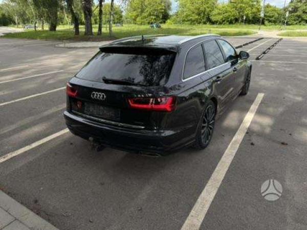 Black Audi A6 2016 in Kaunas, with an engine capacity of 2.97 L and mileage of 312 thousand km for 10500 €, photo 4 on AUTOMOTO.COM.LV