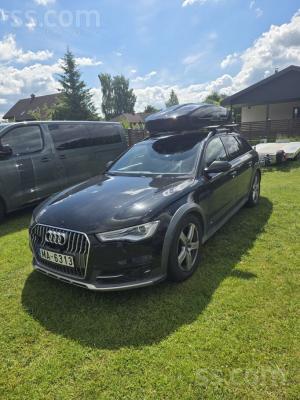 Black Audi A6 2016 in Ogre, with an engine capacity of 3.00 L and mileage of 300 thousand km for 7500 €, photo  on AUTOMOTO.COM.LV