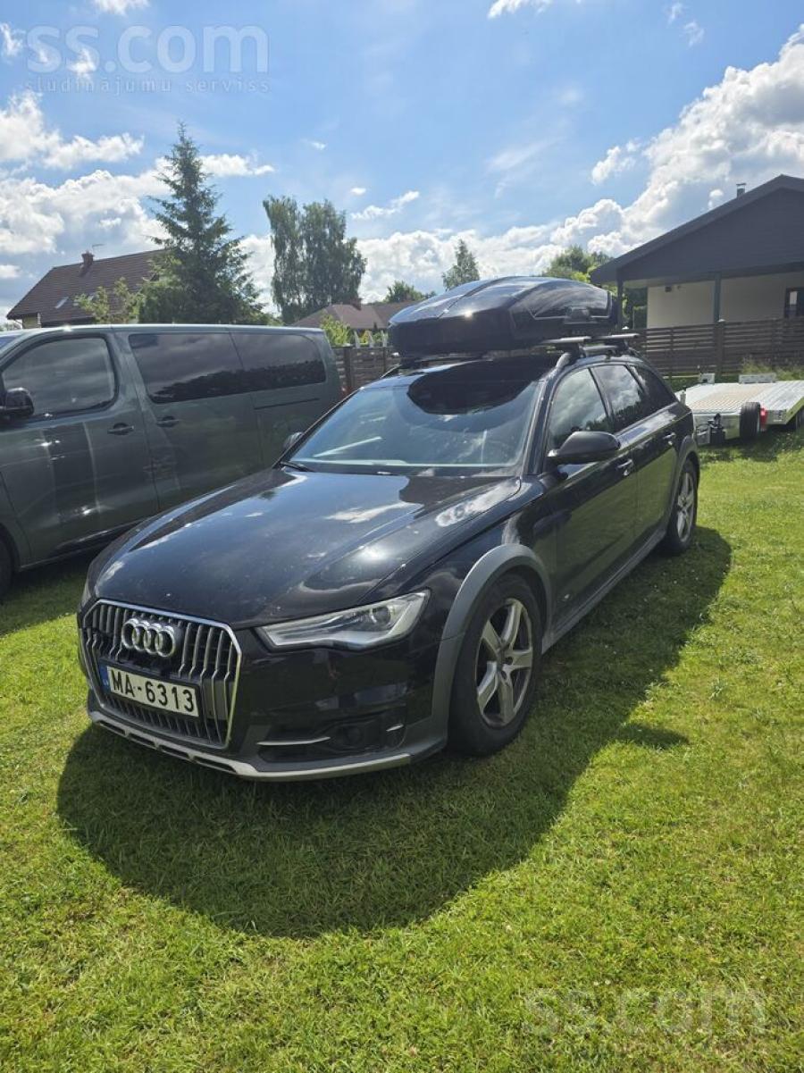 Black Audi A6 2016 in Ogre, with an engine capacity of 3.00 L and mileage of 300 thousand km for 7500 €, photo 1 on AUTOMOTO.COM.LV