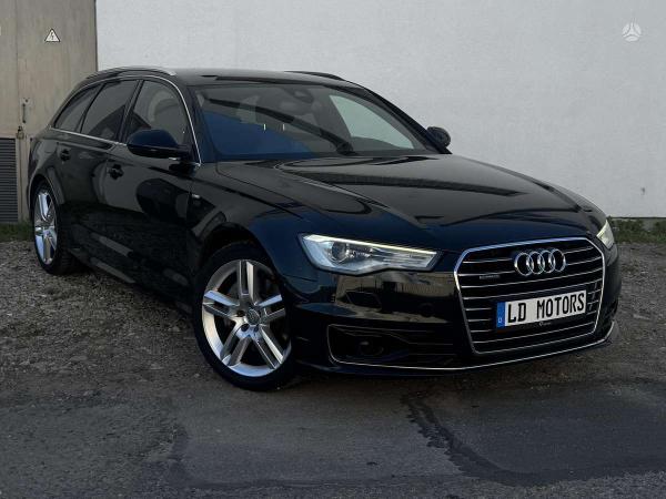 Melns Audi A6 2016 Viļņa, ar dzinēja tilpumu 2.97 L un nobraukumu 167 tūkst. km par 17290 €, foto 2 vietnē AUTOMOTO.COM.LV
