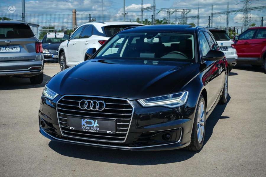 Black Audi A6 2016 in Marijampole, with an engine capacity of 2.97 L and mileage of 255 thousand km for 15250 €, photo 5 on AUTOMOTO.COM.LV