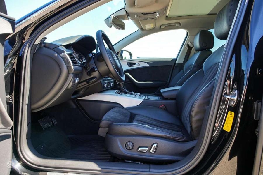 Black Audi A6 2016 in Marijampole, with an engine capacity of 2.97 L and mileage of 255 thousand km for 15250 €, photo 29 on AUTOMOTO.COM.LV